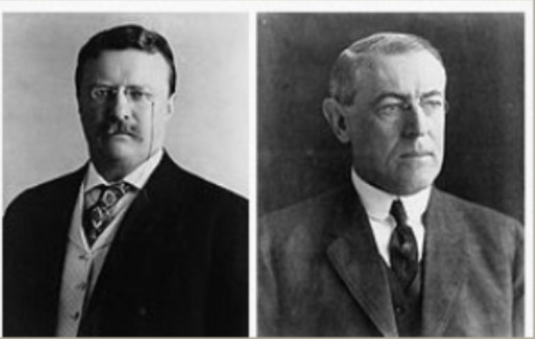 Theodore Roosevelt and Thomas Woodrow Wilson in United States Policy ...